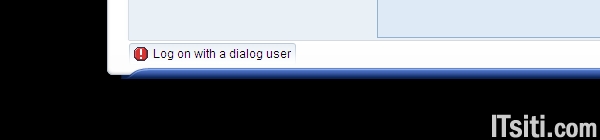 Log On with a Dialog User